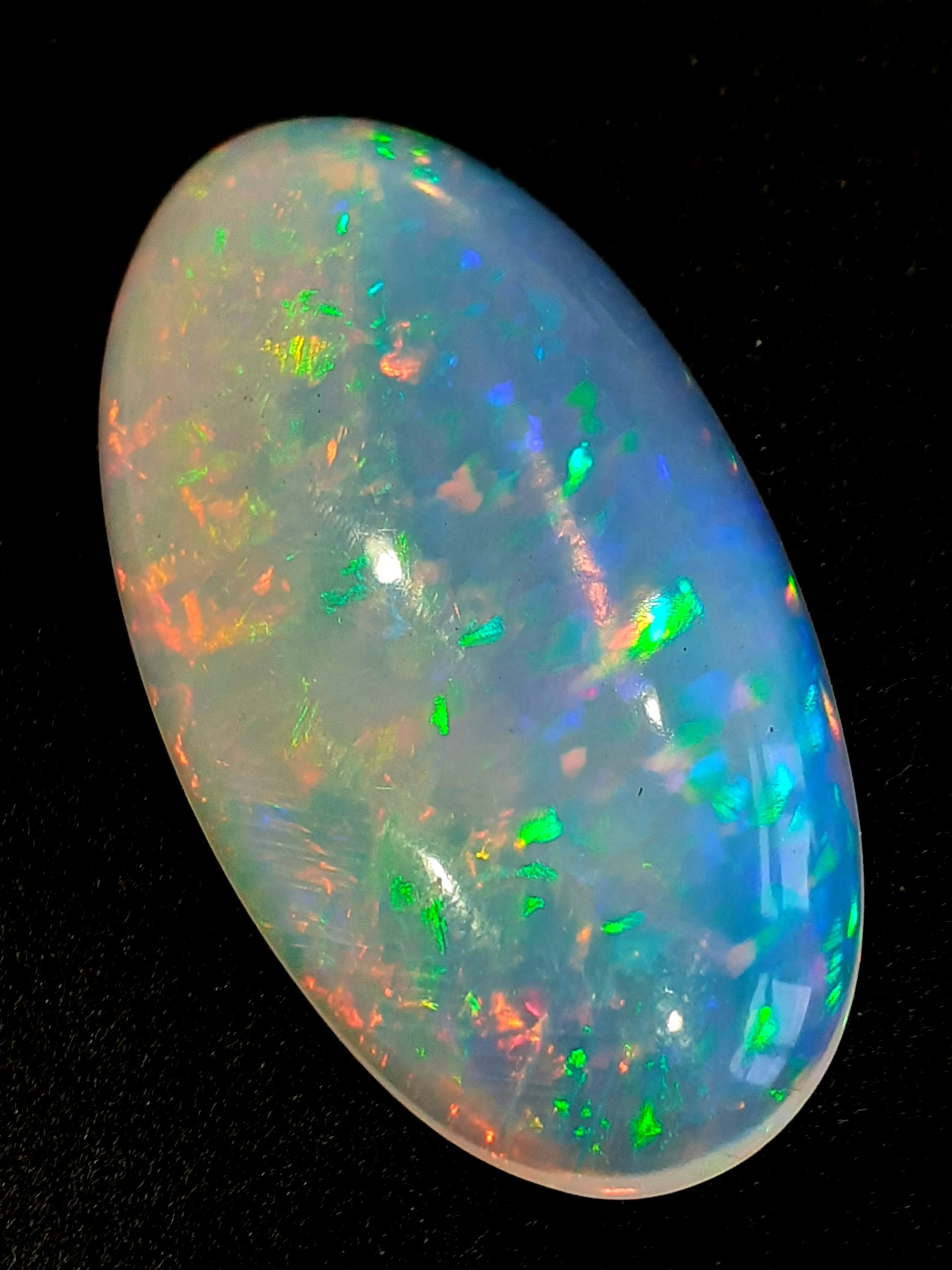 Opale noble blanche | Helios Gems - Expert gemmologue à Lyon ...